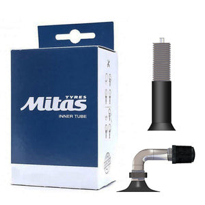 Mitas 10x1.75 Schrader Tube with bent Valve – Inner City Cycles